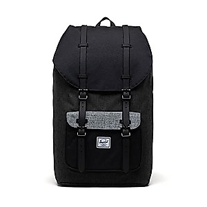 Herschel Supply Co. Little America Black Crosshatch/Black/Raven Crosshatch One Size