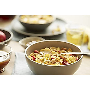 Honey Bunches of Oats with Strawberries Breakfast Cereal, Strawberry Cereal with Oats and Granola Clusters, 11 OZ Box