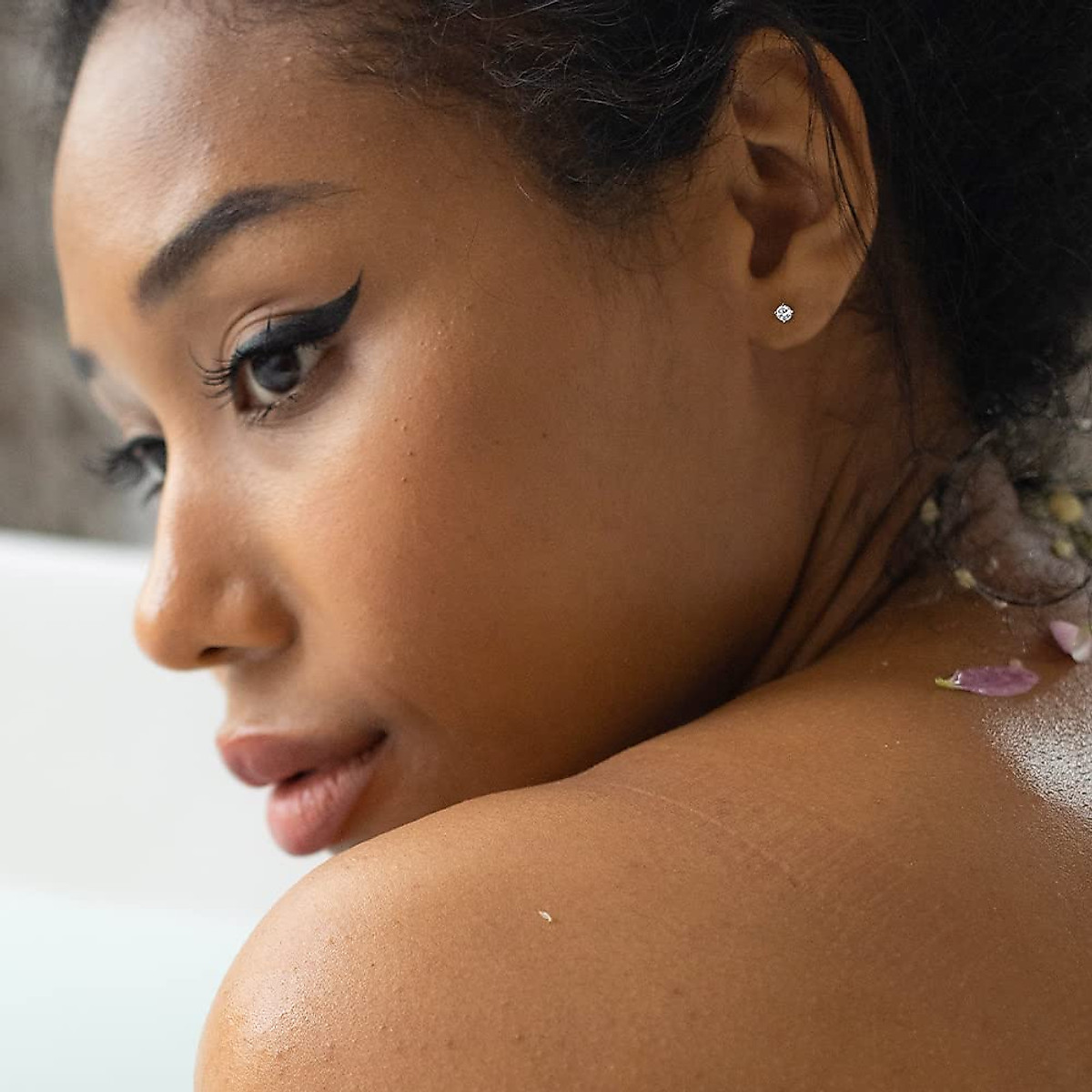 Beyond Brilliance 0.33 Carat Round Diamond Stud Earrings for Women | 14K Yellow Gold Earrings (I-J, I2-I3) | Fine Jewelry for Her | Timeless Design | Gift Box Included