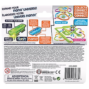 HEXBUG Nano 5 Pack, 4 Nano Bugs with Bonus Flash Nano, Sensory Toys for Kids & Cats with Vibration Technology, STEM Kits & Mini Robot Toy for Kids Ages 3 & Up