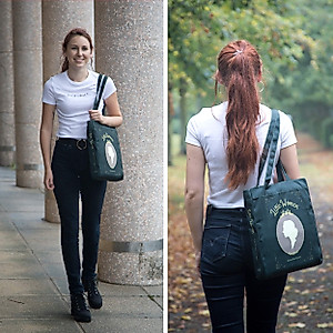 Well Read Little Women by Jane Austen Book Themed Tote Bag for Book Lovers - Ideal Literary Gifts for Book Club, Readers, Authors & Bookworms - Versatile Shoulder Bag Company