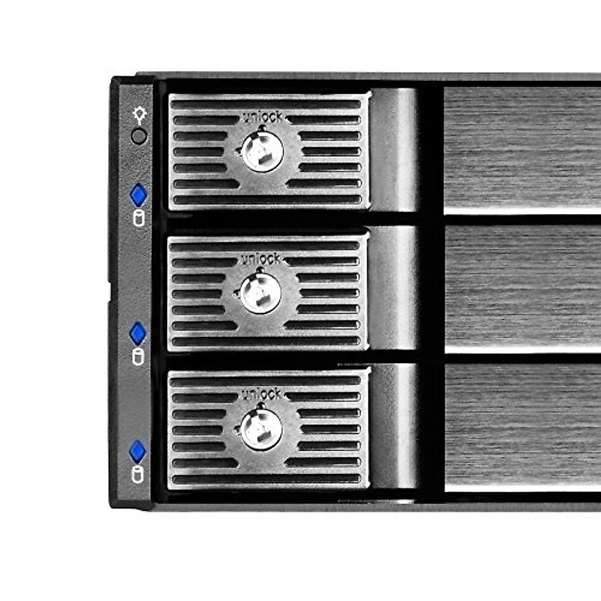 SilverStone Technology RL-FS303B Front Bay Hot-Swapable Hard Drive Enclosure