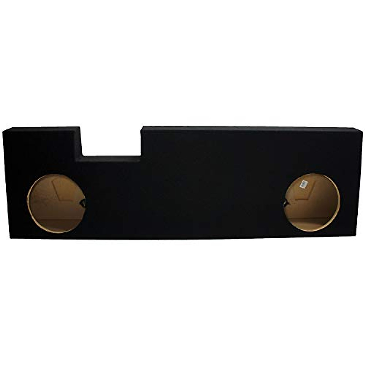 Compatible with Ford F250 or F350 Super Crew Cab Truck 2001-2014 Dual 10" Subwoofer Sub Box Speaker Enclosure