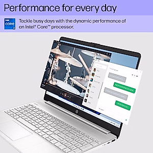 HP Laptop 15-dy2718nr, 11th Generation Intel® Core™ i7-1165G7, Intel® Iris® Xe Graphics, 12 GB DDR4, (15-dy2718nr, silver)