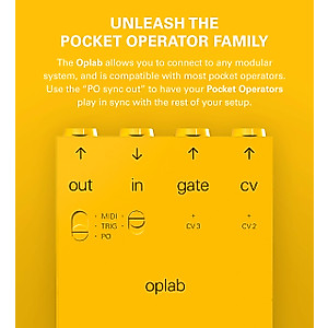 teenage engineering ZM-1 oplab module expansion accessory kit for OP–Z portable synthesizer and multimedia sequencer