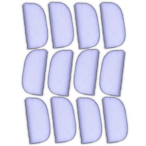 Zanyzap 12 Water Filter Polishing Pads for Fluval 104 105 106 204 205 206