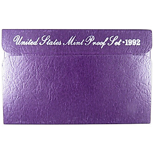 1992 Clad Proof Set U.S. Mint Original Government Packaging OGP COA