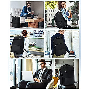 HOMIEE School Backpack 15.6 Inch Laptop Backpack Travel Backpack with USB Charging Port, Durable Water Resistant Backpack College School Bookbag Business Computer Backpack