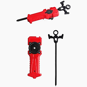 Bey Battle Evolution Blade Turbo God Bay B-150 Booster Union Achilles Cn.Xt+Retsu Gyro Starter Set Red Sword Launcher Grip Batting Top Games Accessories Bey Burst Gaming Tops Spinning Toy Gift for Boy