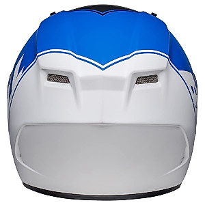 Bell Qualifier Full-Face Motorcycle Helmet (Ascent Matte Black/Blue/White - Small)