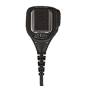 Motorola Original PMMN4025 PMMN4025A PMMN4025AL IMPRES Remote Speaker Microphone w/ 3.5mm Audio Jack for MotoTurbo XPR6300, XPR6350, XPR6380, XPR6500, XPR6550, XPR6580