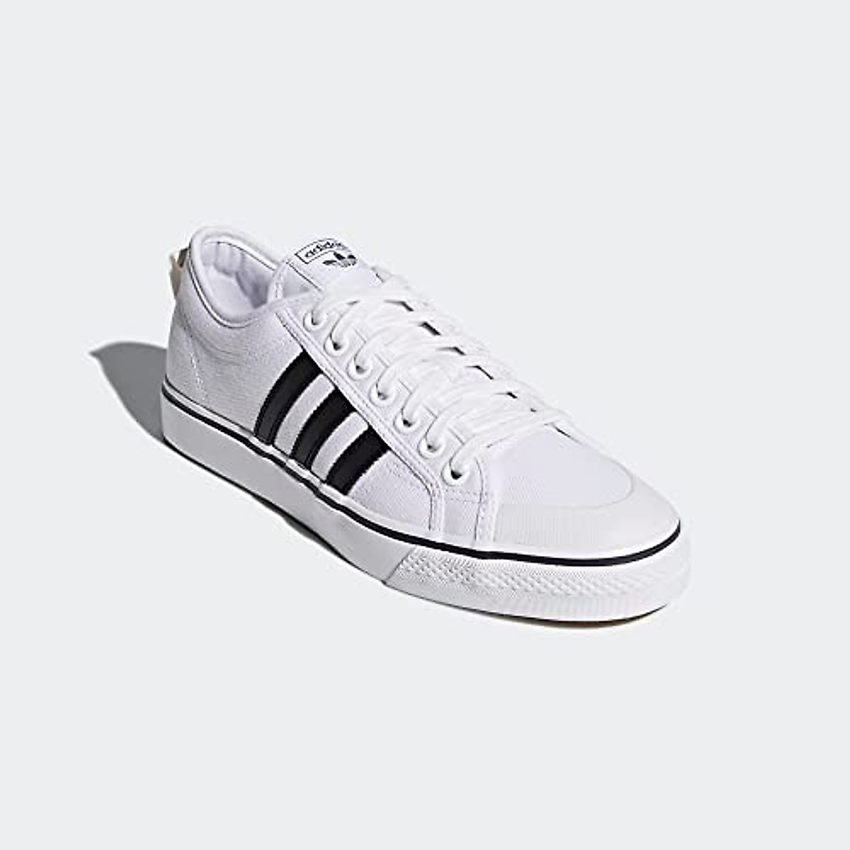 adidas Originals mens Nizza Sneaker, Ftwr White/Core Black/Ftwr White, 9.5 US