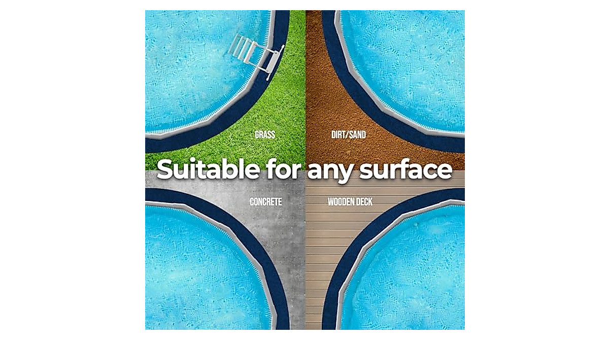 Durable 15-Foot Pool Liner Pad for Above-Ground Pools