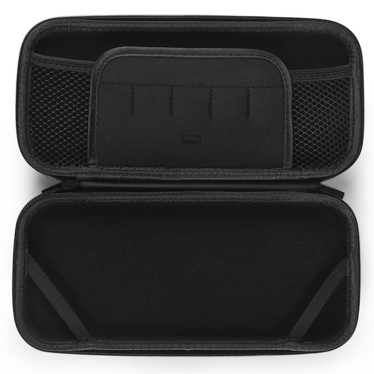 TNP Switch Case - Carrying Case Shell Pouch Protective Cover Portable Travel Case Bag with Micro SD Card Game Card Slot Storage Accessories for Switch (Red)