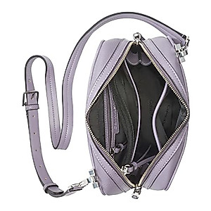 Calvin Klein Collette Top Zip Crossbody, Grey Ridge
