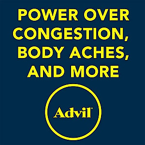 Advil Sinus Congestion and Pain, Sinus Relief Medicine, Pain Reliever and Fever Reducer with Ibuprofen and Phenylephrine HCl - 20 Coated Tablets