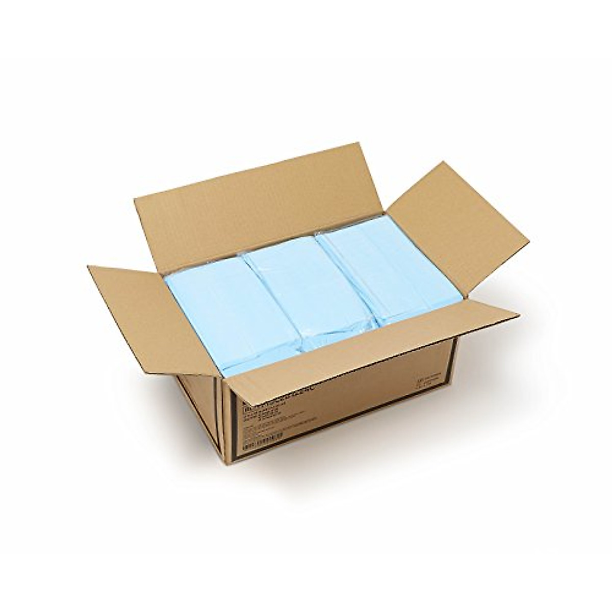 Medline Industries, Inc. MSC281224C Ultra Lightweight Tissue and Plastic 17” x 24” Disposable Underpad, Great For Changing Table and Surfaces, 300 Per Case