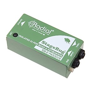 Radial StageBug SB-2 1-Channel Passive Instrument Direct Box