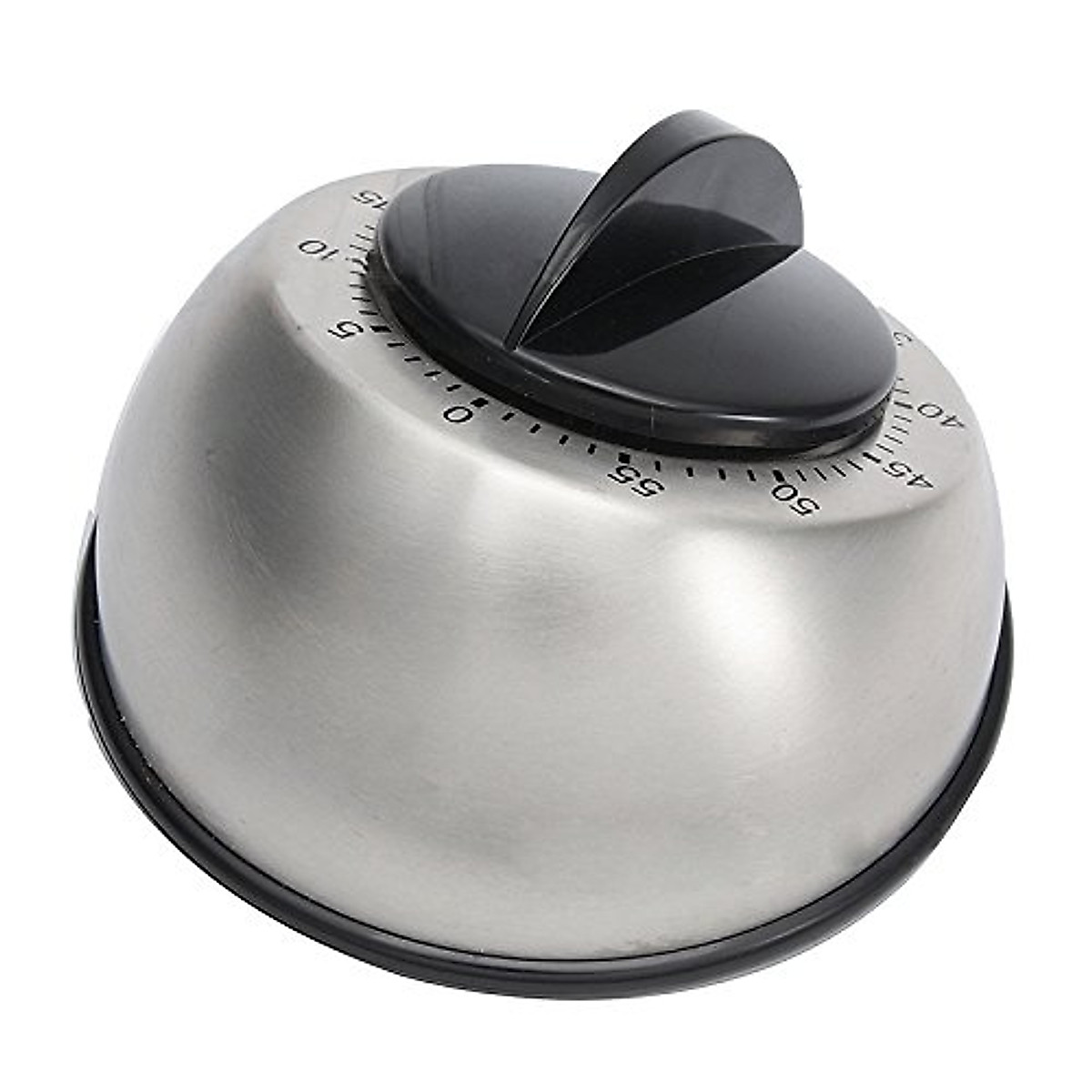 Toolso Mechanical Stainless Steel Time Counter 60Mins Cooking Baking Kitchen Timer Countdown Wind Up Alarm Clock Home Tools