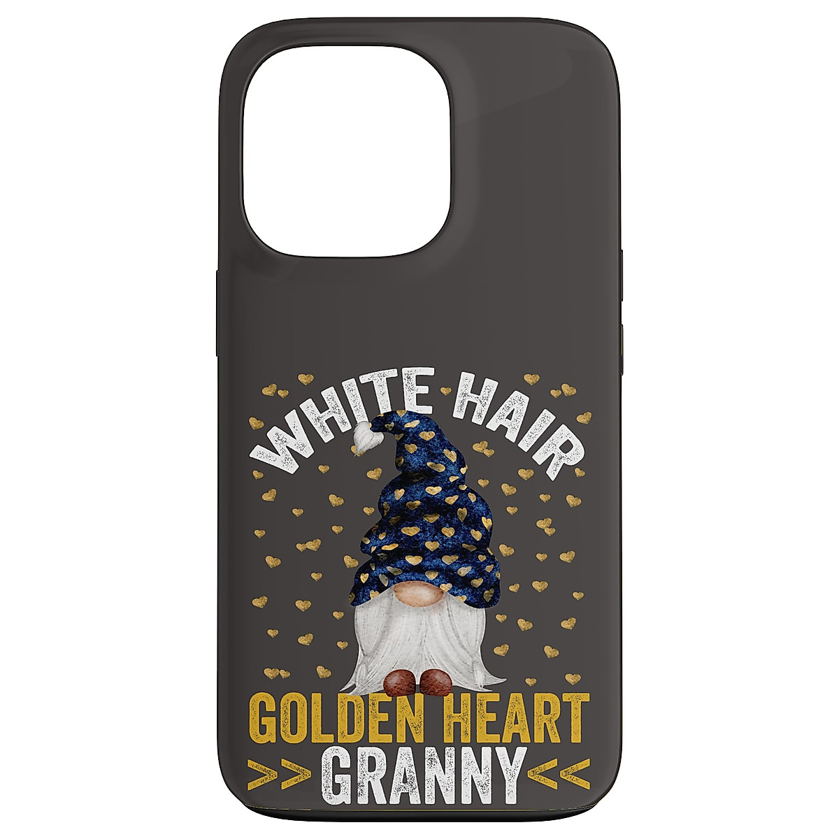 iPhone 13 Pro Cute Grandma Saying With Funny Garden Gnomes For Best Granny Case