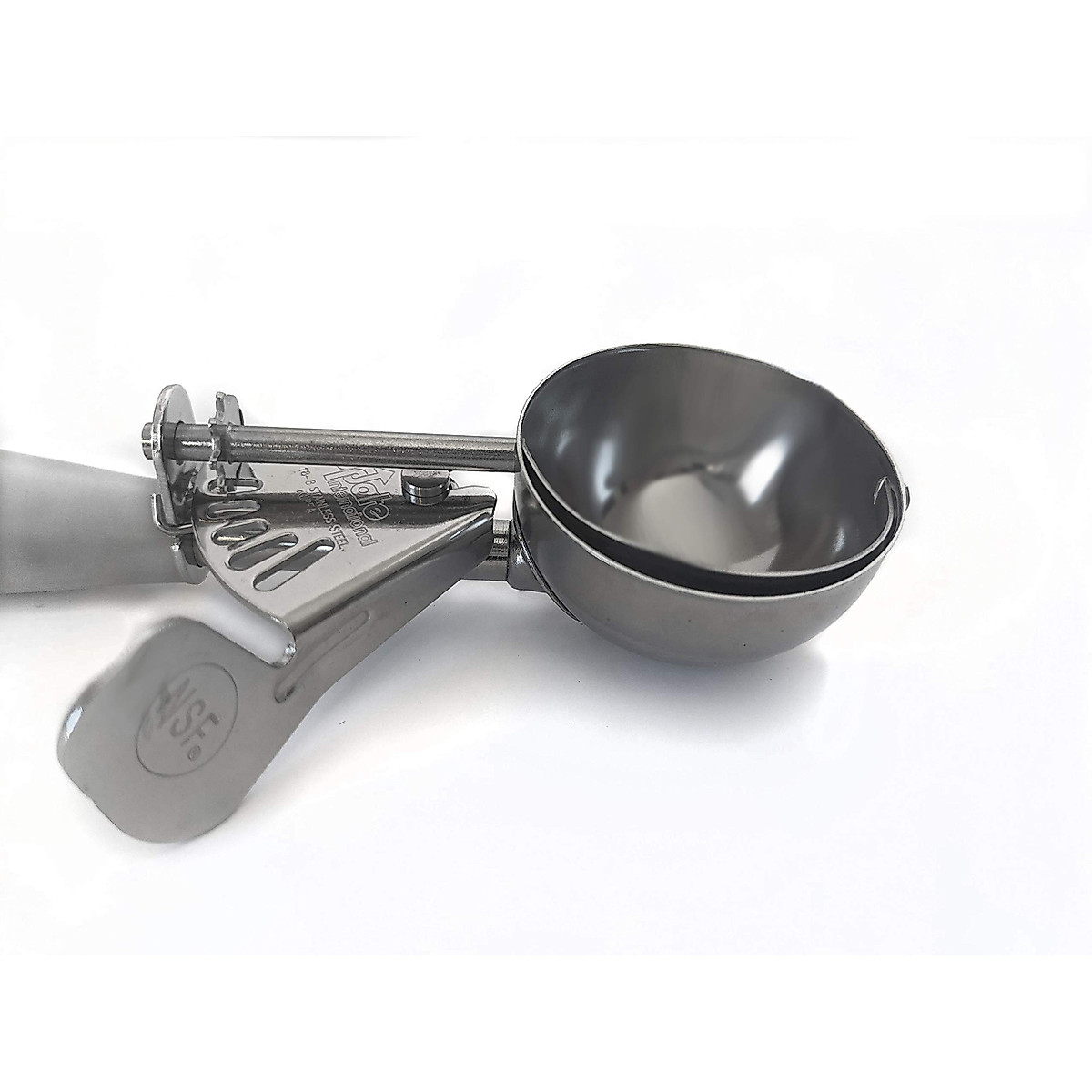 Update International (DP-8) 4 oz Stainless Steel Disher,Grey