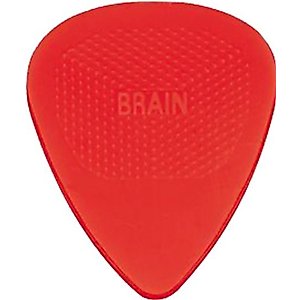 D'Andrea Snarling Dog Brain Nylon Guitar Picks 72 Pack Refill (Red, 0.73mm)