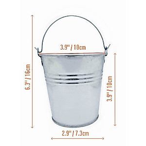 Firsgrill 4 Inch Height Mini Grease bucket Replacement for Portable Pitboss, Green Mountain, Traeger Z GRILLS ZPG-200A smoker/Wood Pullet Grill (2)
