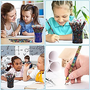 100 Pcs Motivational Pencils Bulk, Fun Inspirational School Pencils for Classroom, Cute Wood Pencils with Encourage Positive Sayings, Back to School Supplies for Kids Student Teacher Classroom Reward