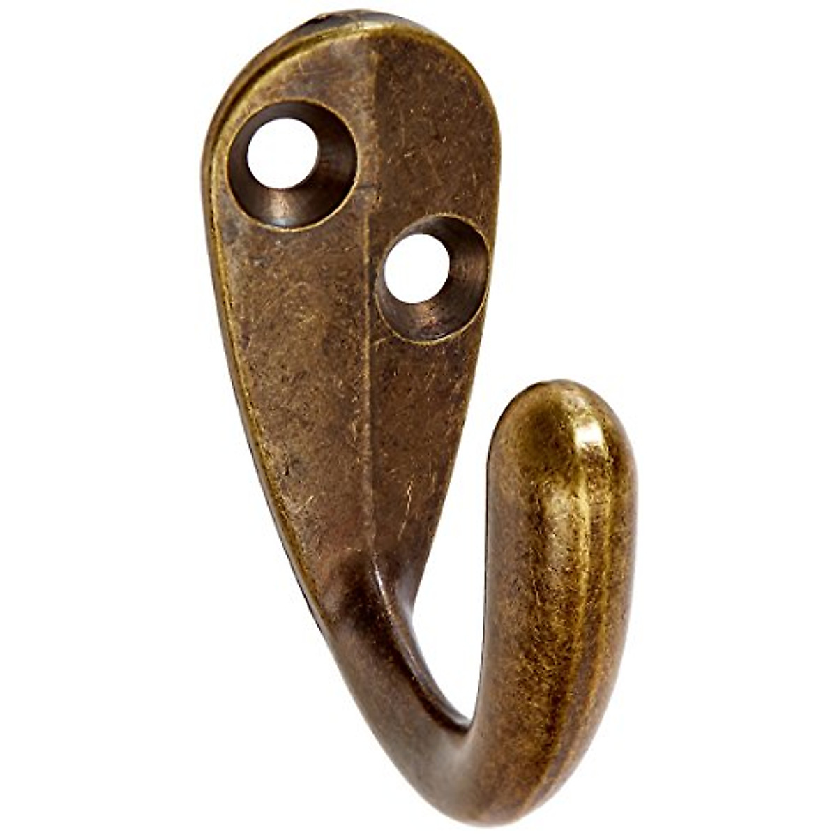 NATIONAL MFG/SPECTRUM BRANDS HHI N830-140 Single Prong Robe Hook, Antique Brass