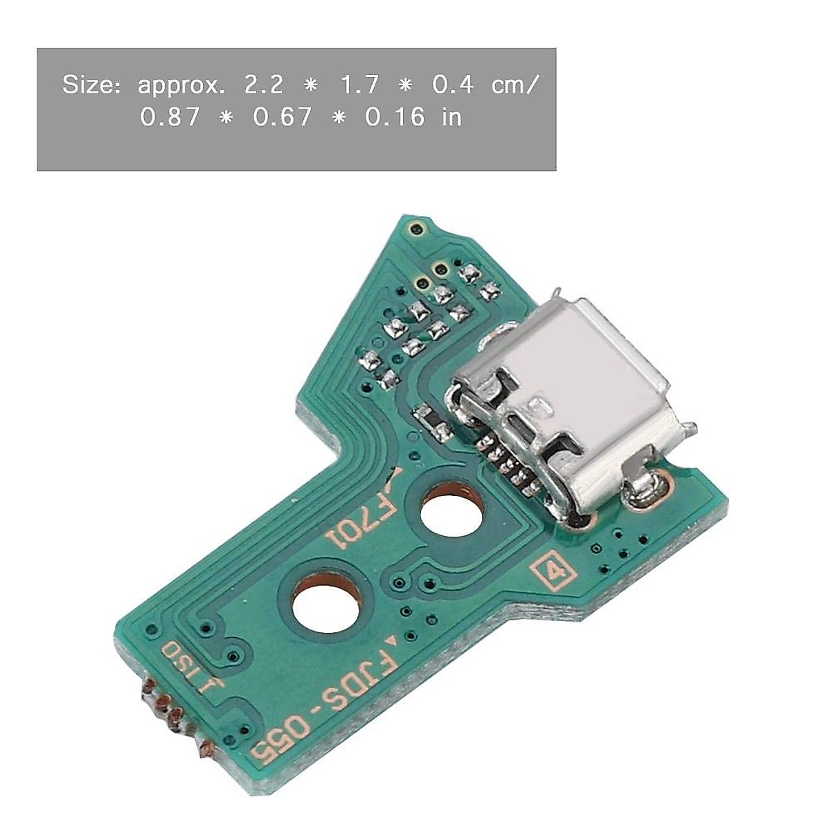 Charging Board for PS4 Replacement USB Charging Plate JDS-050 Port for PS4 Controller New Model USB Charging Plate for PS4 Controller Board