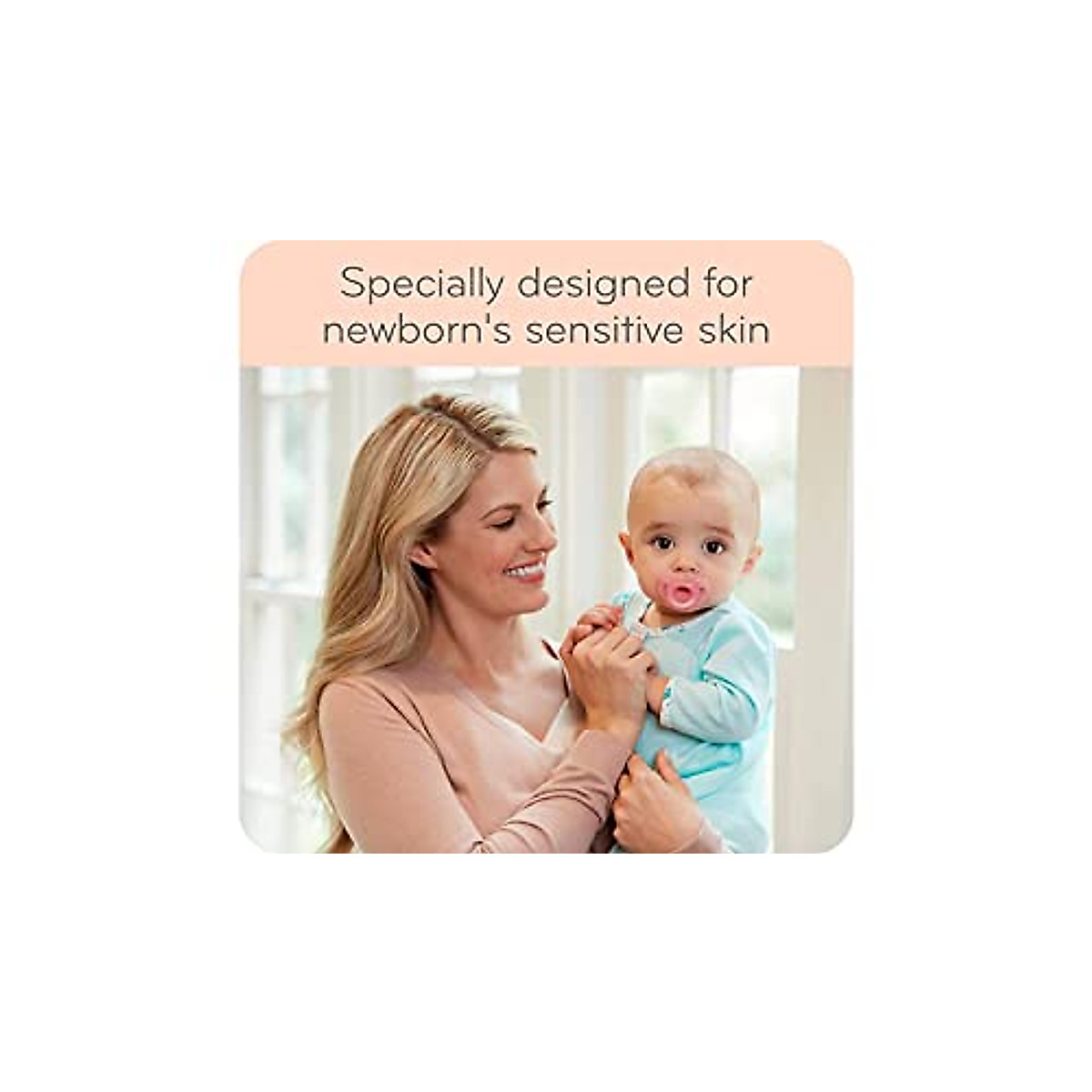 NUK | Orthodontic Pacifiers | Pink-Powder Pink | 6-18 Months | Best Pacifier for Breastfed Babies | BPA Free | Shaped to Soothe Just Like Mom | 2-Pack