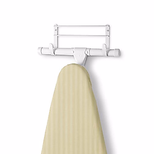 Spectrum Diversified Wall Mount Ironing Board Holder, White