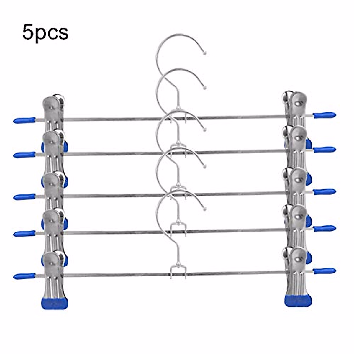 Pants Hanger, 5/10/15/20Pcs Anti-Slip Trouser Clothes Rack Organizer Shirt Pants Jeans Hanger