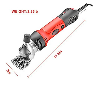Sheep Shears,500w Professional Sheep Shearing Clippers, Pet Farm Supplies for Shaving Fur Wool in Sheep, Goats, Cattle, Farm Livestock Pet