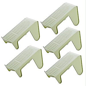 LUVADU ZCX Shoe Slots Organizer Non-Slip Shoe Slots Double Layer Shoe Rack Organizer Holder Shoe Stacker Space Saver Shoe Racks (Color : B)