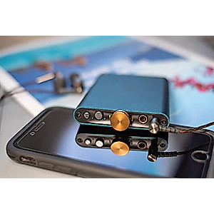iFi Hip-dac Portable Balanced DAC Headphone Amplifier for Android, iPhone with USB Input Only/Outputs: 3.5mm Unbalanced / 4.4mm Balanced (Unit only)
