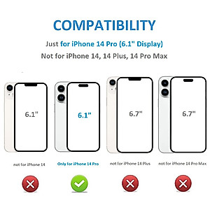 ONETOP Compatible with iPhone 14 Pro Wallet Case with Card Holder, PU Leather Kickstand Card Slots Case, Double Magnetic Clasp and Durable Shockproof Cover 6.1 Inch (Rose Gold)