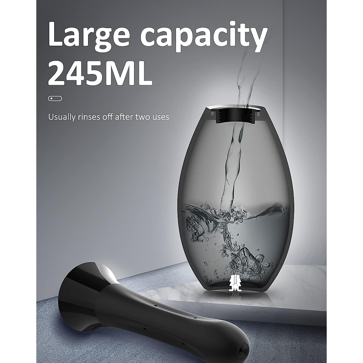 Enema Douche Anti Back-Flow, Amal Douche Connected to Shower Hole,Enema Bulb with 7 Spouts, Reusable Enima Vaginal Cleaner kit for Men Women