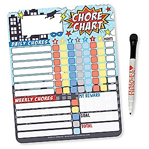 Superhero Kids Chore Chart Magnetic, Reward Chart for Kids, Good Behavior Chart for Kids at Home, My Responsibility Chart for Kids, Magnetic Reward Chart for Kids Behavior, Chore Chart for One Child
