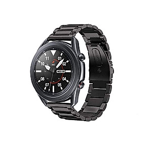 ACESTAR 2Pack Compatible with Samsung Galaxy Watch 46mm/Galaxy Watch 3 45mm bands,2Pack 22mm Stainless Steel Metal+Mesh Loop Bands for Galaxy 3 Watch Bands 45mm/Galaxy S3 Bands Men Women