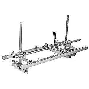 SHZOND 14"-36" Chainsaw Mill and Milling Rail System Aluminum Steel Rail Mill Guide System, 9FT Chainsaw Mill Rail Guide (rail mill guide system)