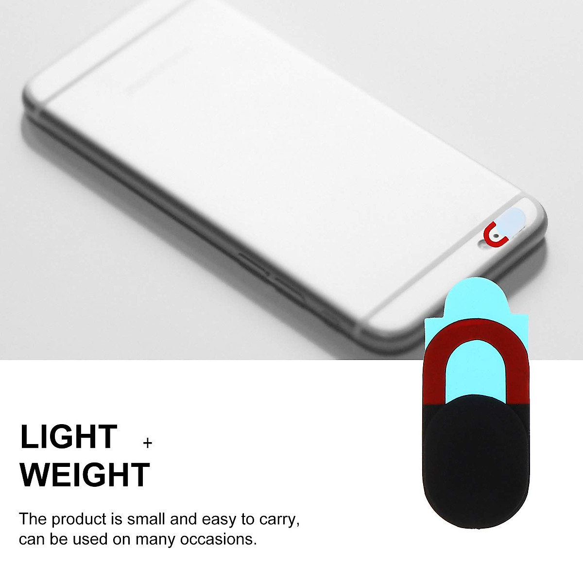 6Pcs Camera Privacy Cover Computers laptops Privacy Blocker Sliding Shield Front Webcam Cover Tablet Laptop Phone Web Camera Cover abs Protective Cover Slider Earth Tones