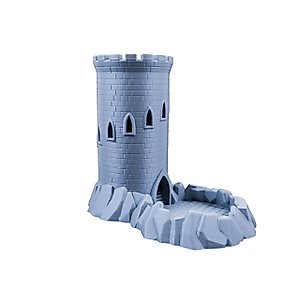 3D Vikings D&D Dice Tower Castle for All Dice Sizes. Perfect Dice Roller for Dungeons and Dragons, Tabletop RPG, Miniature Games and Board Games