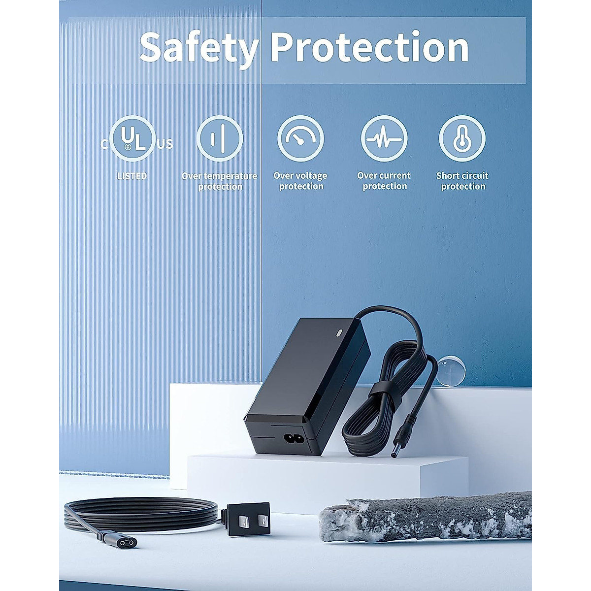 Cuifati Universal 42V 2A Battery Charger, 42V 2A Electric Scooter Charger for GOTRAX GXL V2, G2, G3, G4, Glider, XR Elite, XR Ultra 36V Lithium ion Battery (US Plug)