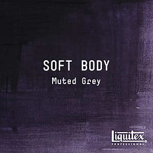Liquitex Special Release Collection Soft Body Acrylic Paint 2-oz Tube-Muted Grey, 2 oz, 2 Fl