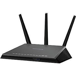 NETGEAR Nighthawk AC1900 Dual Band WiFi Router, Gigabit Router, Open Source Support, Circle with Disney Smart Parental Controls, Compatible with Amazon Alexa (R7000) (Certified Refurbished)