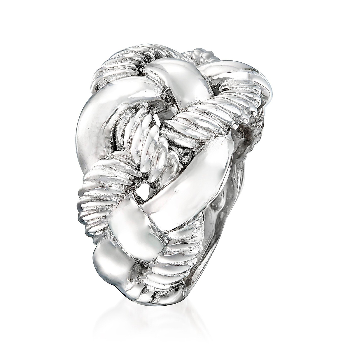 Ross-Simons Italian Sterling Roped Ring