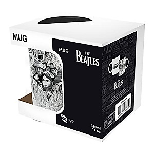 ABYSTYLE The Beatles Revolver Ceramic Coffee Tea Mug 11 Oz. Music Artist Band Drinkware Home & Kitchen Essential Gift