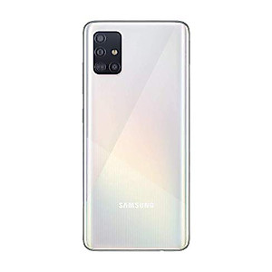 Samsung Galaxy A51 Factory Unlocked Cell Phone | 128GB of Storage | Long Lasting Battery | Single SIM | GSM or CDMA Compatible | US Version | White (Renewed)