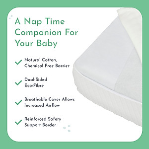 Evolur Comfort Lite Plus Fiber Crib & Toddler Mattress, Greenguard Gold Certified